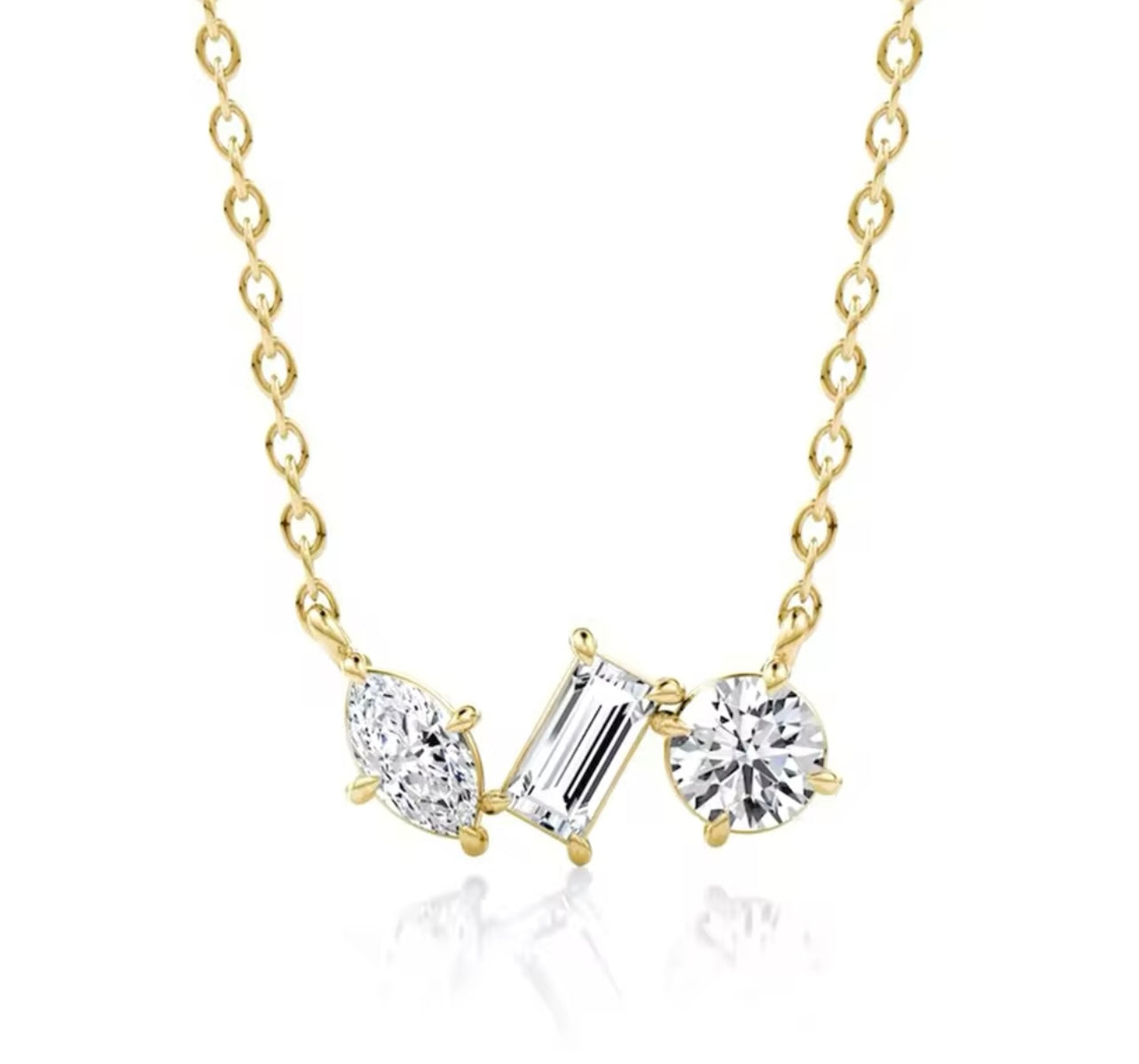 REMILYN | S925 Sterling Silver | 18ct Gold/Platinum Plated |Encrusted